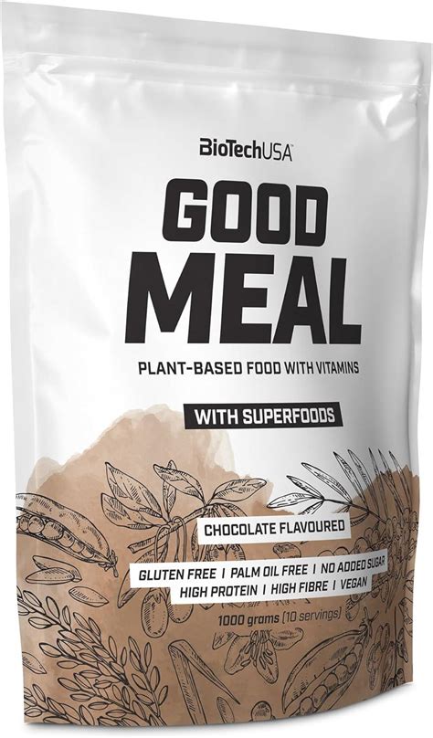 ᐉ Заменитель питания Biotech Good Meal Chocolate 1000 g • Купить в ...