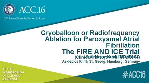 Cryoballoon Or Radiofrequency Ablation For Paroxysmal Atrial Fibrillation