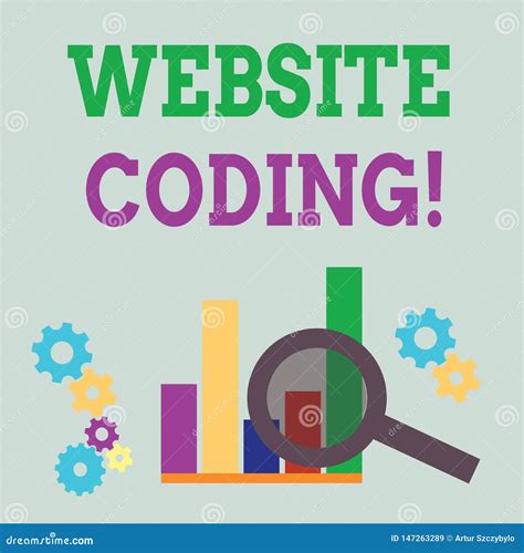 Word Writing Text Website Coding Business Concept For System Of