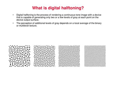 Ppt Digital Halftoning Powerpoint Presentation Free Download Id5188892