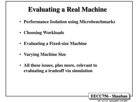 Ppt Parallel System Performance Evaluation And Scalability Powerpoint