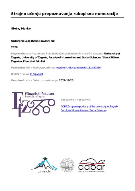 Pdf Handwritten Digit Recognition Using Machine Learning