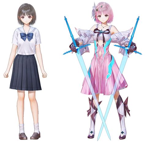 Blue Reflection Second Light Screenshots Introduce Hiori Crafting And