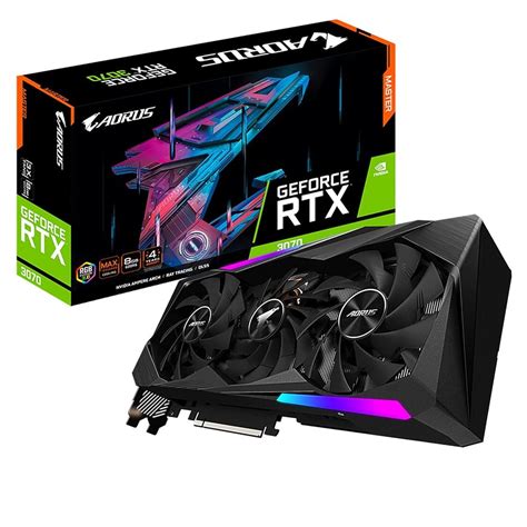 Gigabyte Rtx 3070 8gb Aorus Master Graphics Card