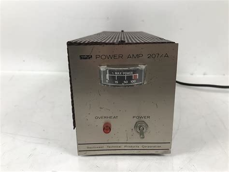Vintage Swtp 207a Southwest Technical Products Amplifier Reverb
