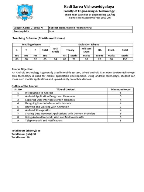 Ct604a N Android Programming Pdf Android Operating System