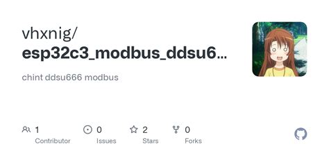 Github Vhxnigesp32c3modbusddsu666 Chint Ddsu666 Modbus