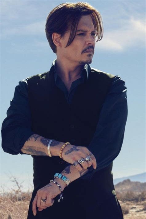 Johnny Depp Is Diors Latest And Greatest Model Because Duh Johnny