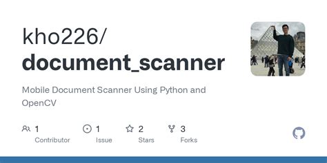 GitHub Kho226 Document Scanner Mobile Document Scanner Using Python And OpenCV