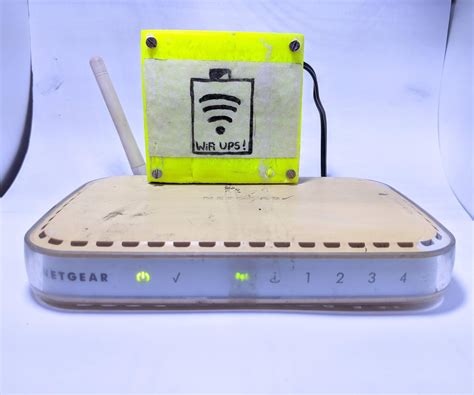 Diy Ups For Wifi Router 4 Steps With Pictures Instructables