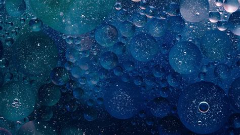 Download Green Blue Texture Bubbles Wallpaper
