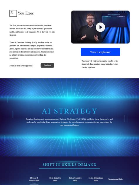 You Exec Ai Strategy Complete Pdf Analytics Automation