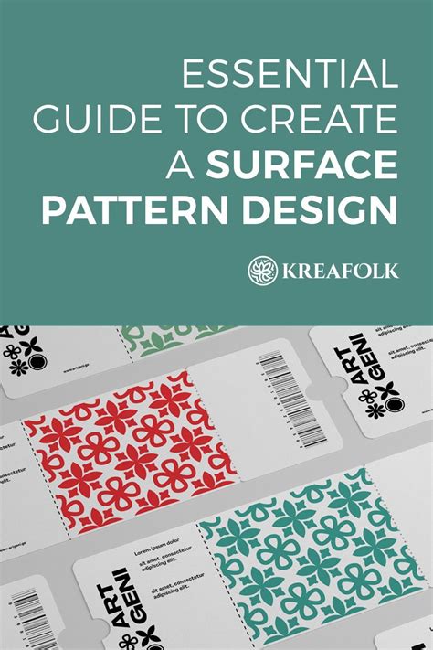 essential guide to create a surface pattern design surface pattern