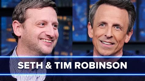Tim Robinson And Seth Talk Spider League Snl Sketches Detroiters And