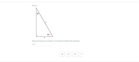 Find X Drag And Drop Your Answer To Correctly Complete The Equation X