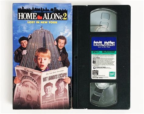 Home Alone 2 Vhs Cassette Tape Etsy