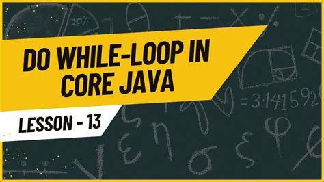 Do While Loop In Java Java While Loop Core Java While Loop