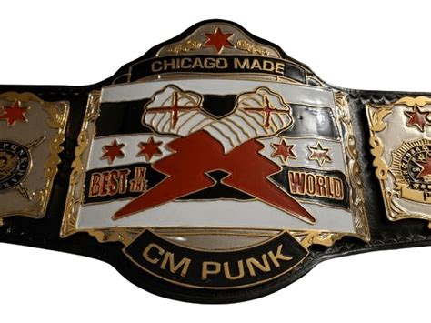Cm Punk Chicago Made Best In The World Championship Belt