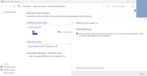 Secure BitLocker Key With A PIN Sysops