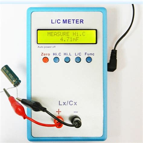 Lc 200a Handheld Lcd Digital Display Capacitance Inductance Meter Lc Meter 0 1pf 100mf 1uh 100h