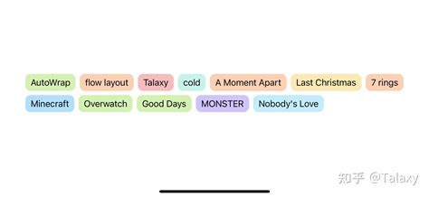 流布局 Flow Layout Swiftui 知乎