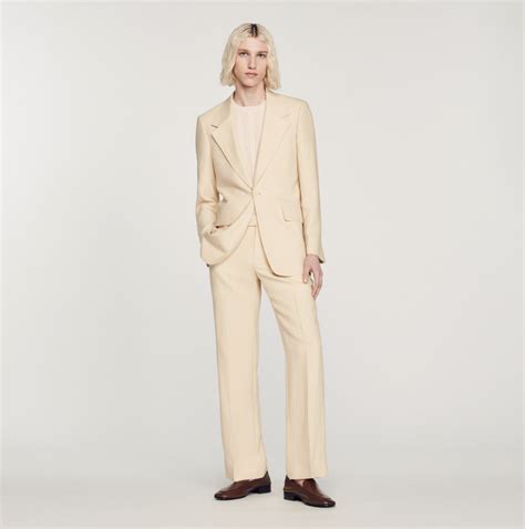 차은우 남자 여름 린넨 셋업 수트 베이지색조합 바지 코디 브랜드는 네이버 블로그