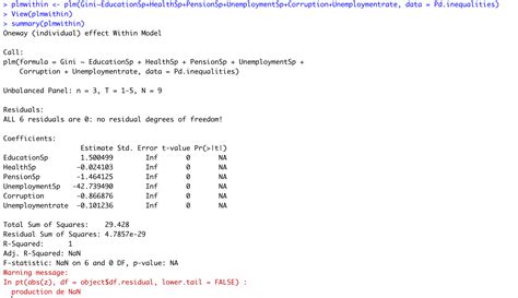 Regression Fixed Effects With Unbalanced Panel Cross Validated