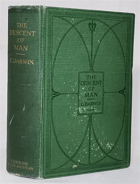 Charles Darwin The Descent Of Man And Selection In Relation To Sex