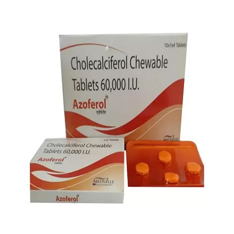 Cholecalciferol Chewable Tablets 60000 Iu General Medicines At Best Price In Mohali Medville