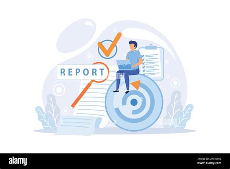 vision and scope document abstract concept vector illustration vision