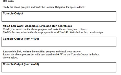 Solved Lab Work Linear Search Of An Integer Array The Chegg