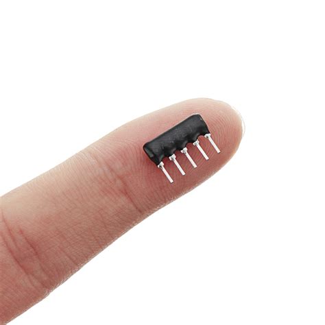 New 20pcs 5pin Resistor Network Array 4 7k Ohm A472j 4 7kr Dip Exclusion Network Resistor