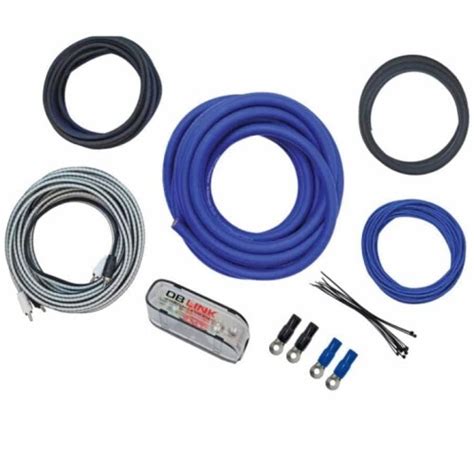 Dbl Mx8manl Amplifier Kit 8 Ga Mini Anl Maxkore Copper