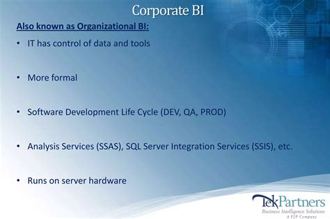 Balanced Bi Approach Power Pivot And Ssas Tabular Ppt