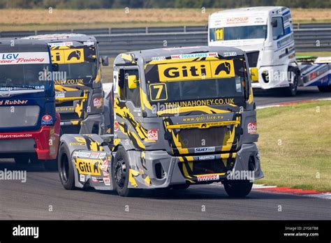 Stuart Oliver In His Team Oliver Racing Volvo Vnl During The 2024