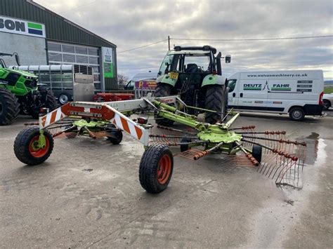 Claas Twin Rotor Rake For Sale Mark Watson Machinery