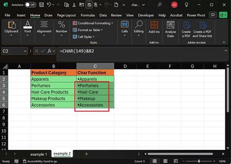 Advanced Excel Statistical Character Functions