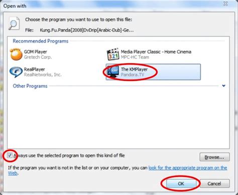 windows 7 menentukan default program lewat open with sharing ilmu