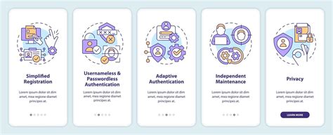 Ciam Pros Onboarding Mobile App Screen User Registration Experience Walkthrough 5 Steps