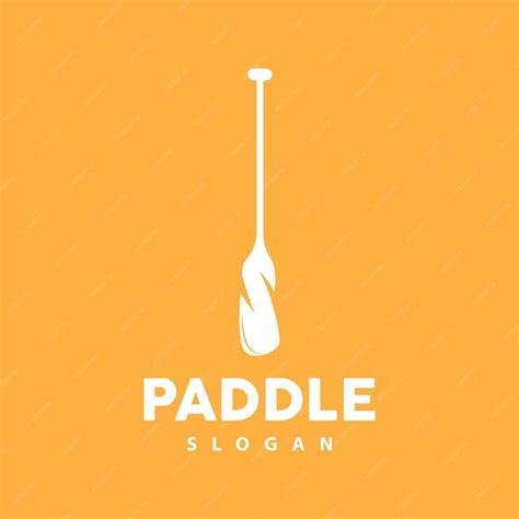Premium Vector Paddle Logo Boat Paddle Vector Crossed Paddle Icon