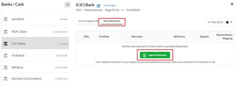 Bank Statement Import Bank Reconciliation In Output Books