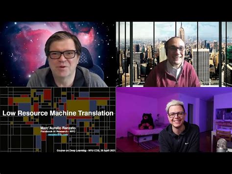 Free Video Low Resource Machine Translation From Alfredo Canziani Class Central