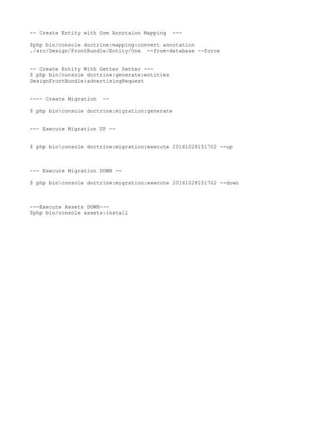 Doctrine Reverse Txt