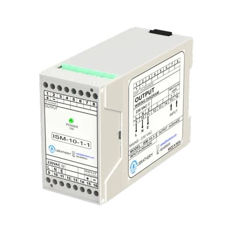 Din Rail Single Input And Single Output Signal Convertor Isolator At