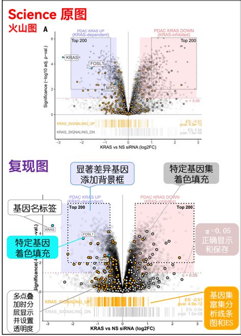 跟着science学作图 一眼沦陷的火山图 知乎