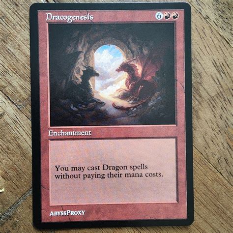 Dracogenesis A Mtg Proxy Abyss Proxy Shop Enhance Your Commander And Edh Decks With Mtg