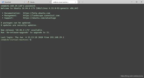 windows terminal开启ssh会话 windows terminal ssh csdn博客