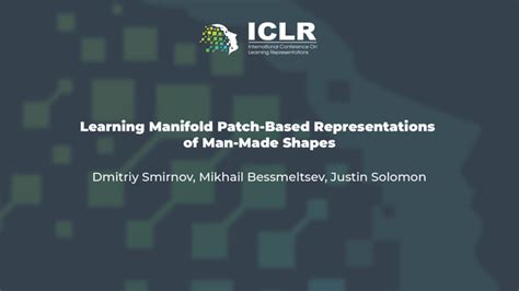 Dmitriy Smirnov Mikhail Bessmeltsev Justin Solomon · Learning