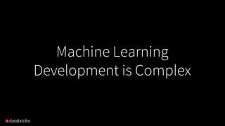Mlflow Accelerating The End To End ML Lifecycle PDF