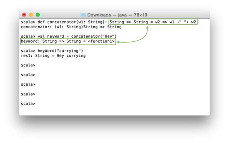 Scala Currying Functions Fruzenshtein Notes
